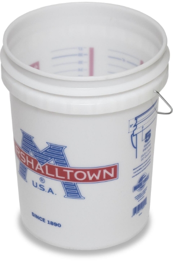 UNITIS | Bucket 5 Gallon with Graduated Measuring Marks