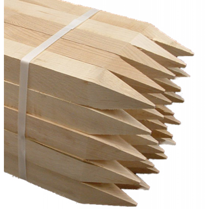 UNITIS | Wood Ginnie / Hub - 1" x 1" x 6" - 200/box