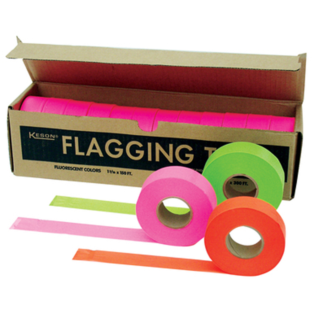 UNITIS | Flag Tape - Flo Pink - 150' Roll