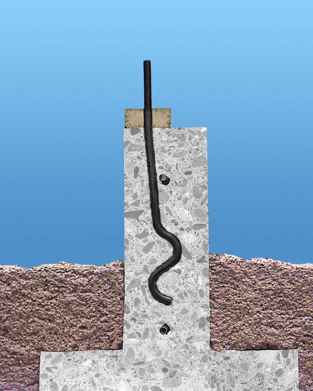 UNITIS | Simpson SSTB - 5/8" x 17-5/8" Stab Bolt - Plain